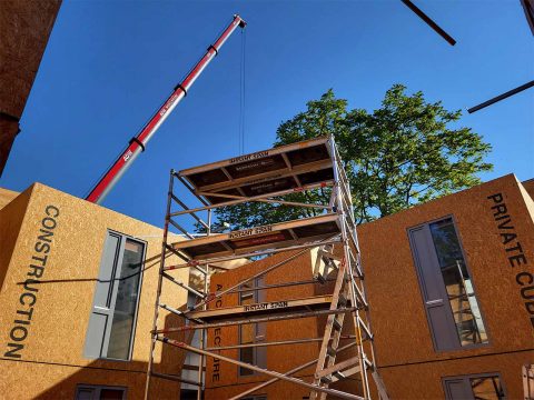 Rückbau des CUBITY startet am 9. Mai 2022 - CUBITY-Atelierhaus